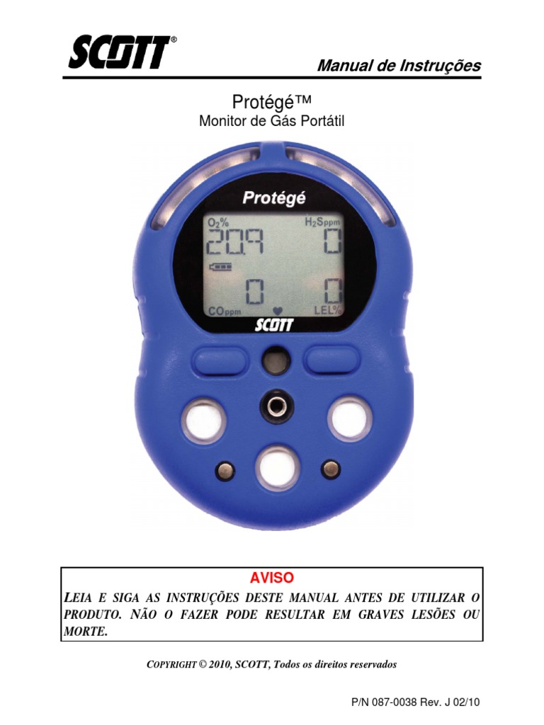 SCOTT SAFETY - GÁS DETECTOR | PDF | Microsoft Windows | Windows Vista