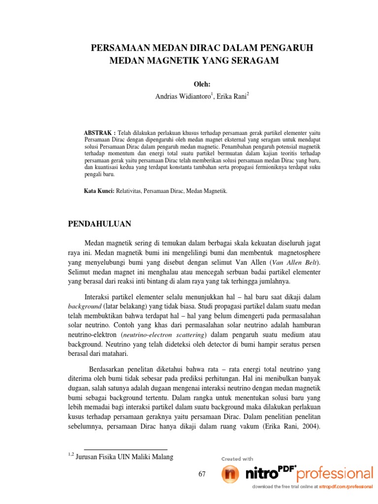 Partikel Elementer | PDF