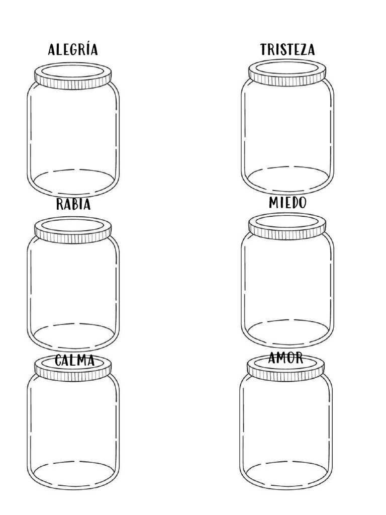 Frascos de Emociones: Alegría y Más | PDF