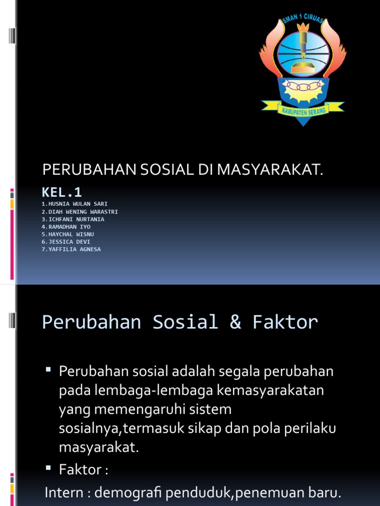 Sosiologi Kel 1 Ips 3 | PDF | Politik