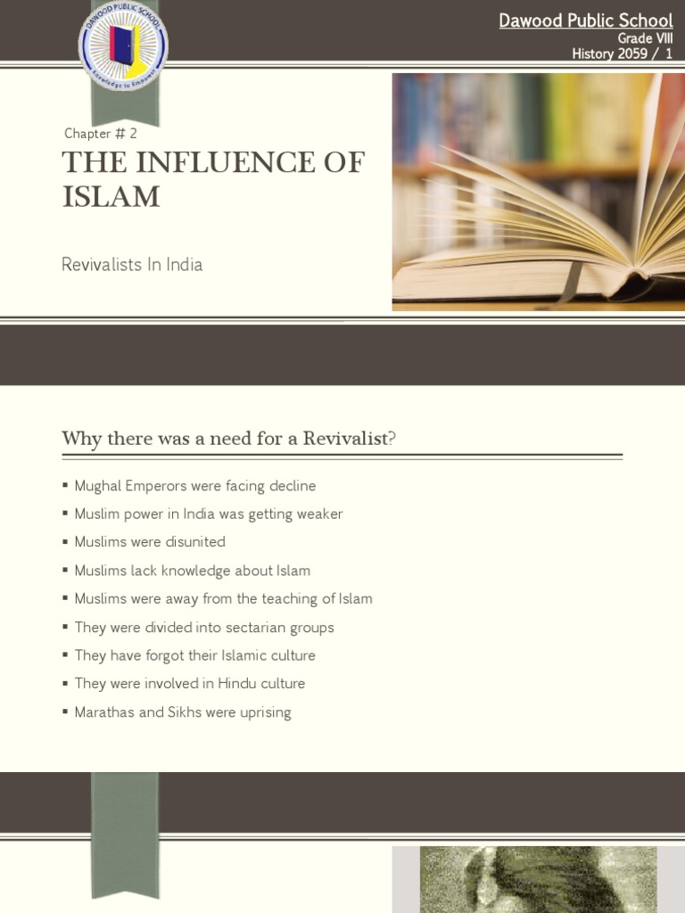 The Influence of Islam: Revivalists in India | PDF | Two Nation Theory ...