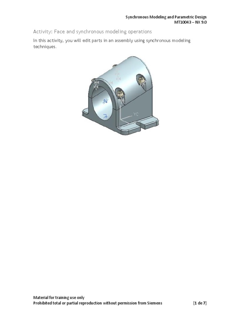 37 Face and Synchronous Modeling Operations | PDF | Mechanics | Geometry