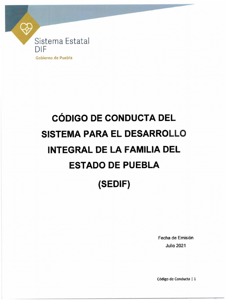 Codigo De Conducta Pdf