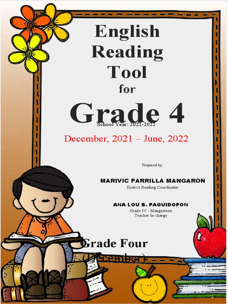 Grade 4 Reading Tool | PDF