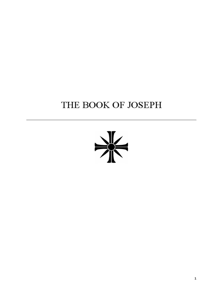 The Book of Joseph | PDF | Hell