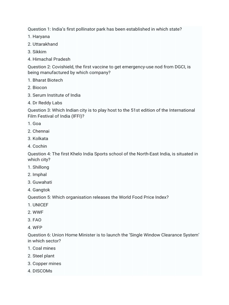 Mock Test 1 | PDF | Public Law | Common Law