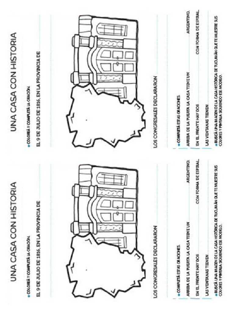 Actividad Casa de Tucuman | PDF