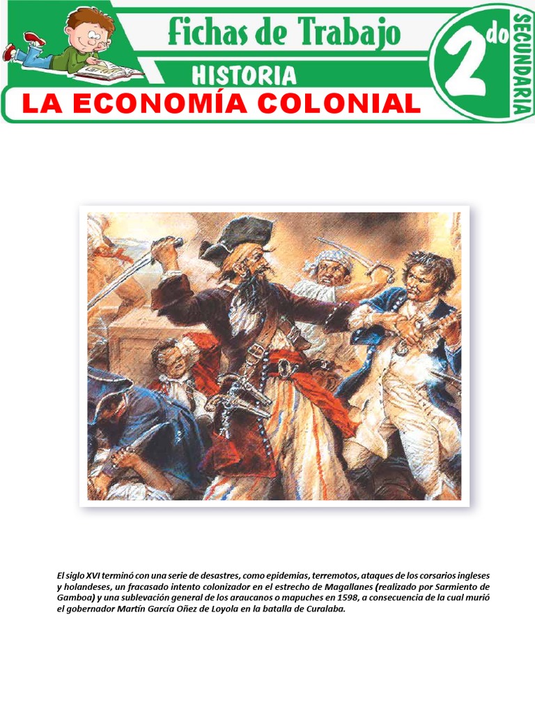 La-economia-colonial-para-Segundo-Grado-de-Secundaria | PDF | Perú ...