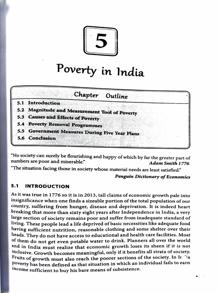 Poverty Notes | PDF | Poverty | Poverty & Homelessness
