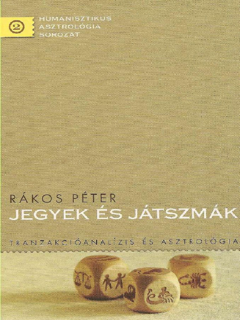 Rákos Péter - Jegyek És Játszmák - Compressed | PDF
