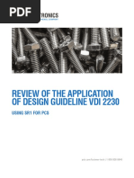 VDI 2230 Calculation of Bolted Joints PDF | PDF | Applied And ...