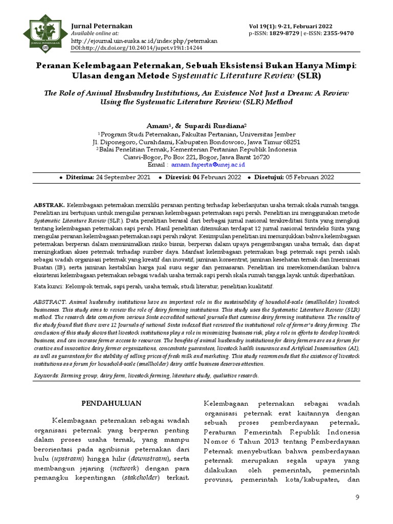Peternakan | PDF | Ilmu Sosial | Kesehatan Holistik