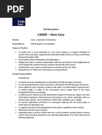 GAPP Application For A Caregiver | PDF