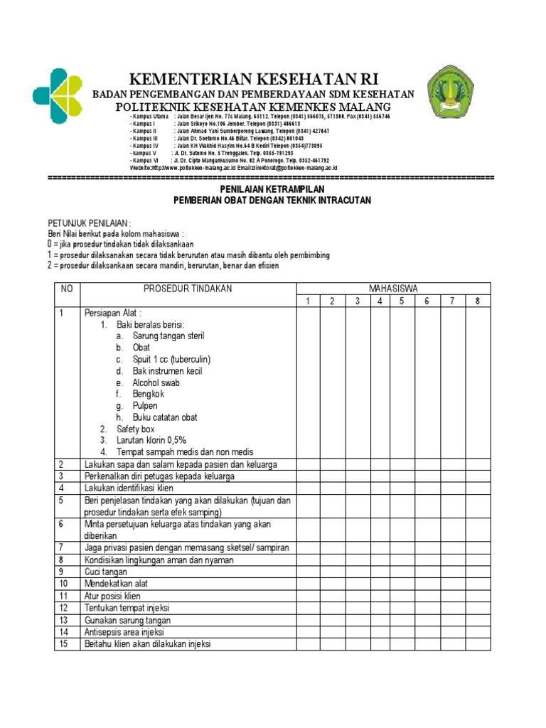SOP KDK Ada Persiapan Alat | PDF | Sains & Matematika | Komputer
