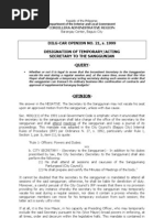 CSC Opinion Onthe DBM Budget Circular No. 563 Dated 22 April 2016 ...