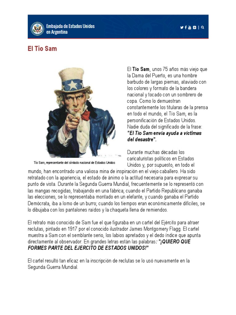 El Tio Sam | PDF