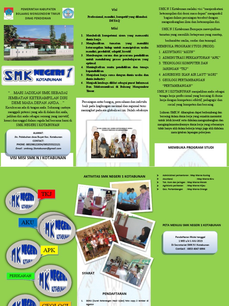 BROSUR SMK1 Design | PDF