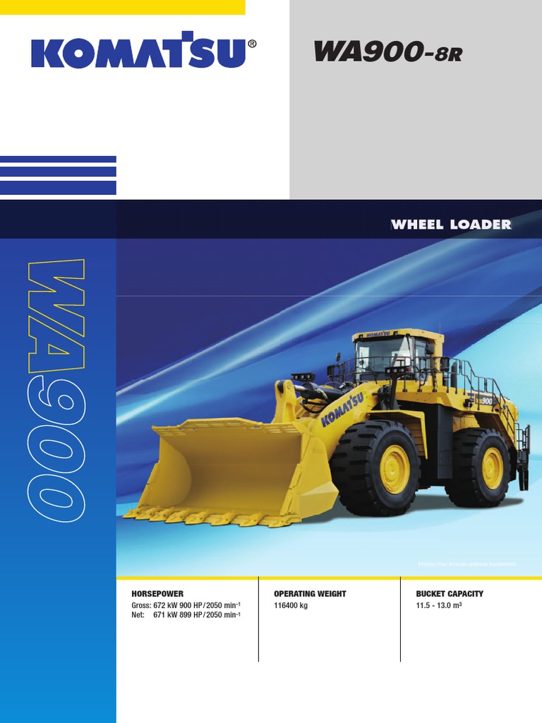 Wa900 8R - Cen00855 00 | PDF | Horsepower | Automatic Transmission