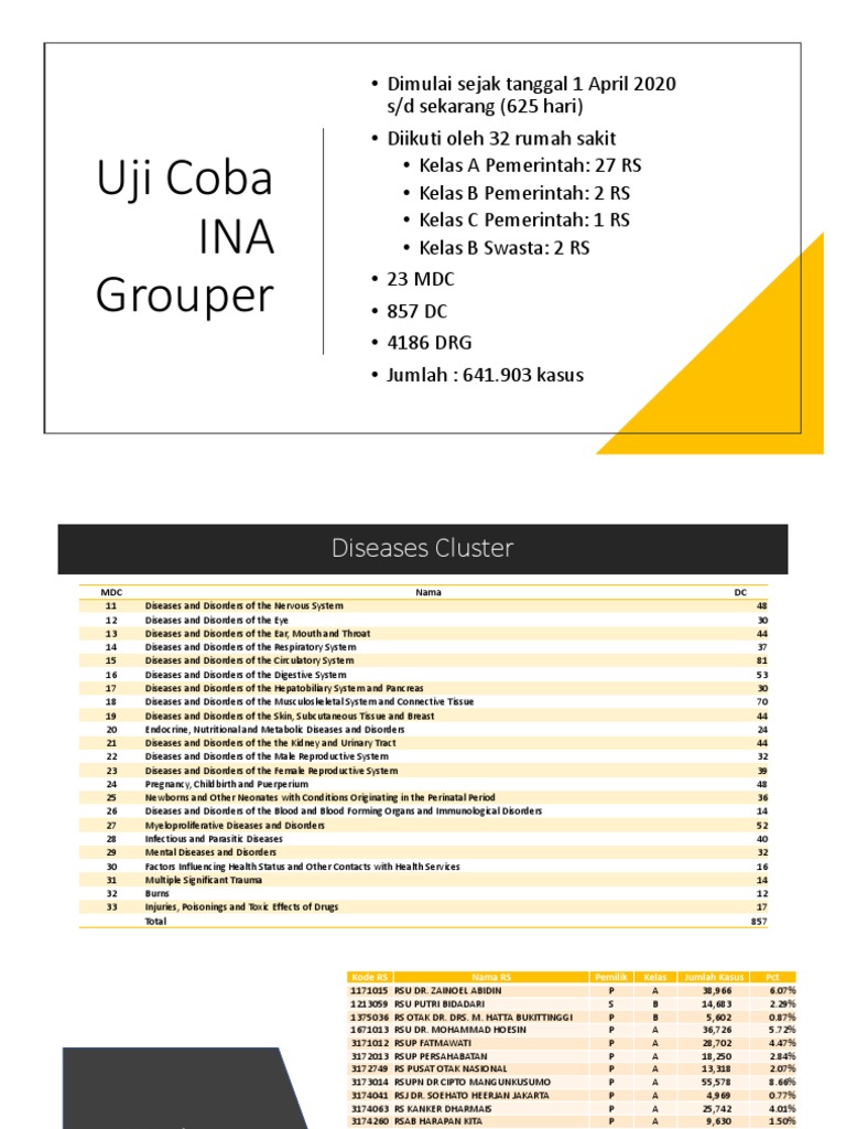 Progress Ujicob INA-Grouper 2021 - OP - Final - Result - Adit | PDF ...