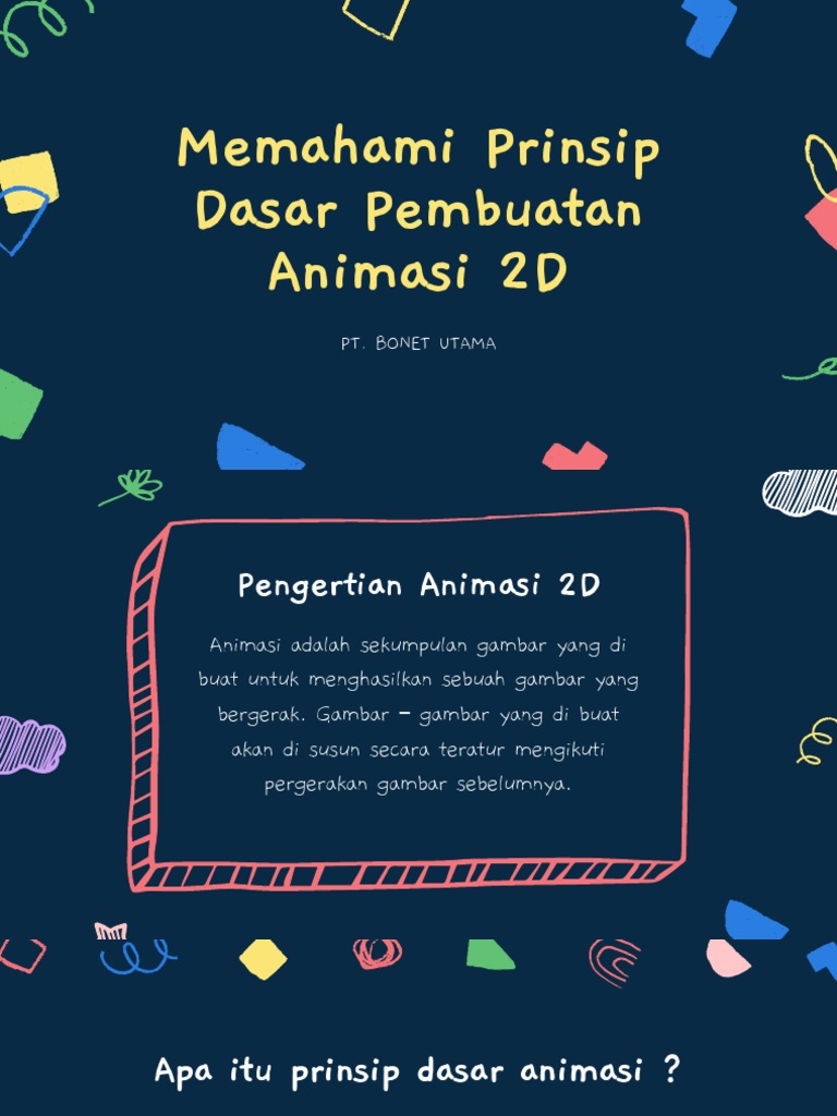 Prinsip Animasi 2D | PDF