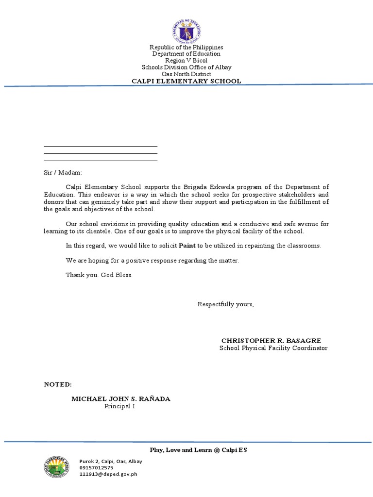 Solicitation Brigada-1 | PDF