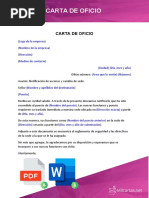 Modelo de Carta de Recibido | PDF