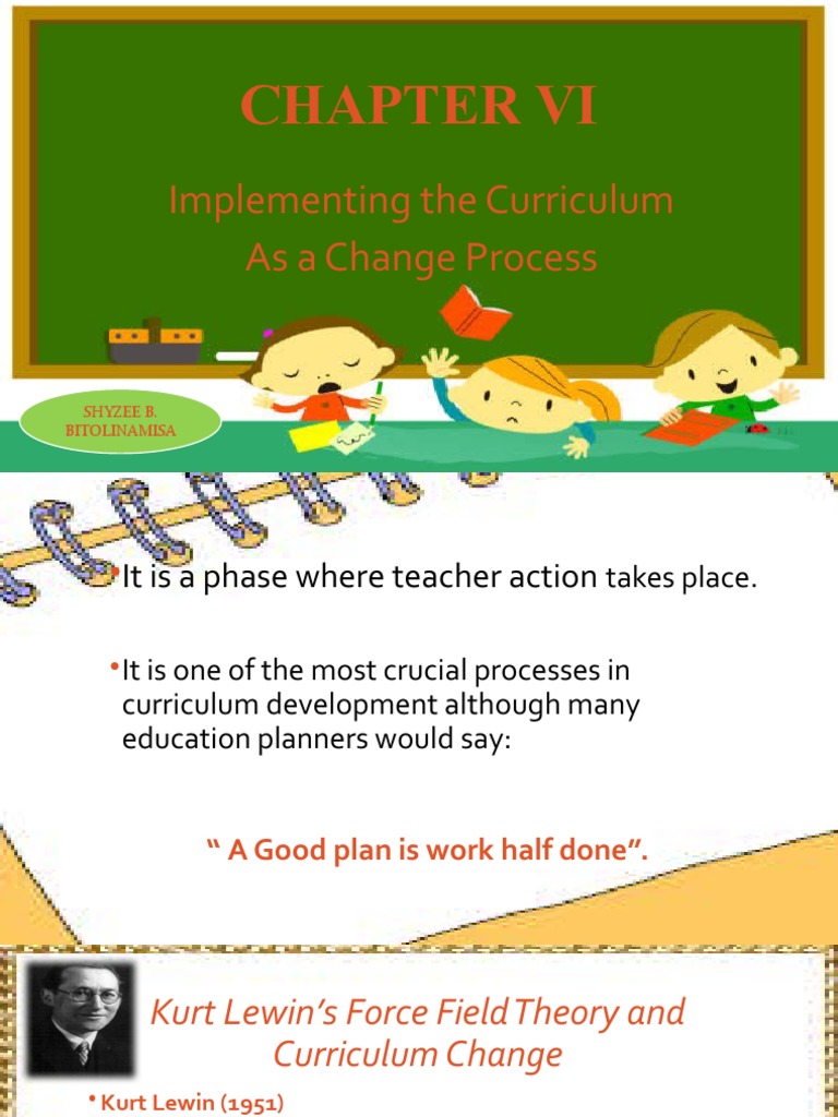 Chapter VI Implementing The Curriculum As A Change Process | PDF