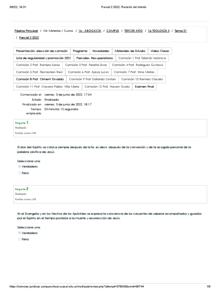 Parcial 2 de Teologia Ii | PDF | Iglesia Católica | eucaristía