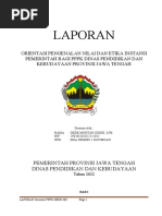 Contoh Laporan Akhir Orientasi PPPK 2024 | PDF