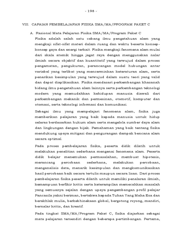 CP Ipa Sma Revisi | PDF