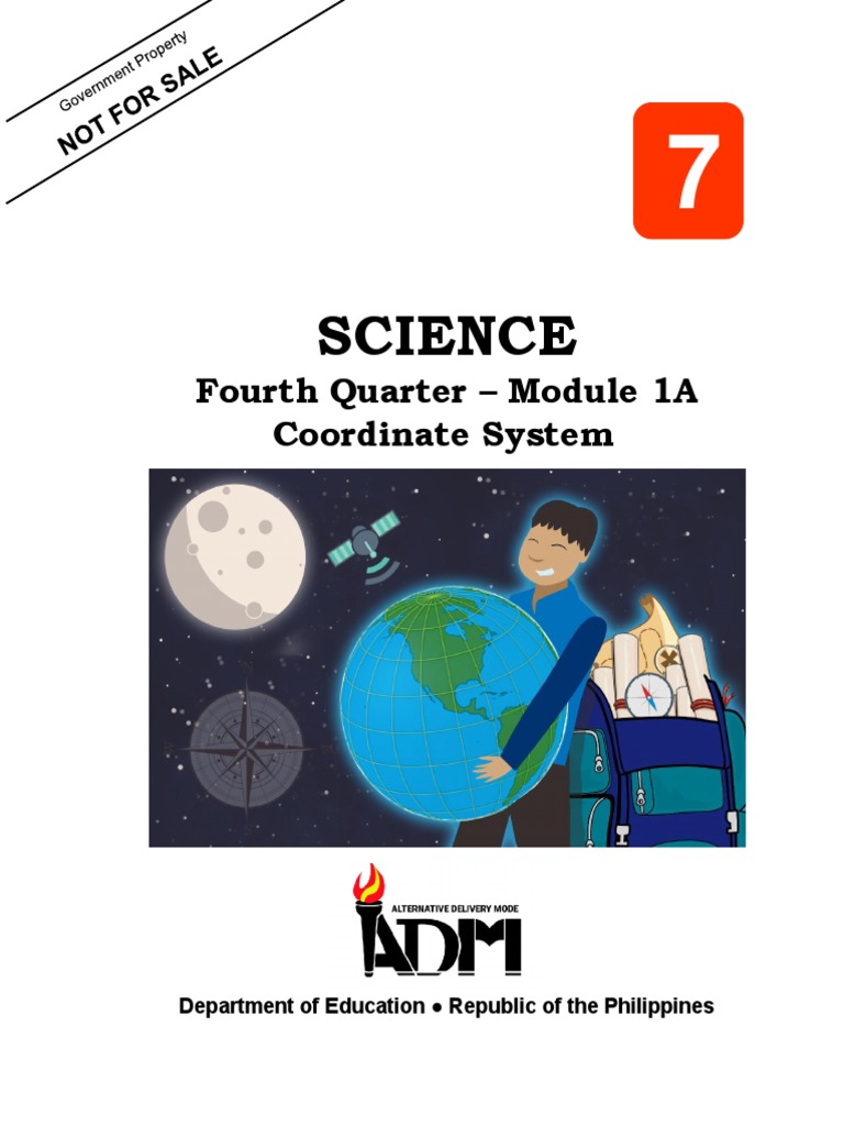 Science: Fourth Quarter - Module 1A Coordinate System | PDF | Longitude ...