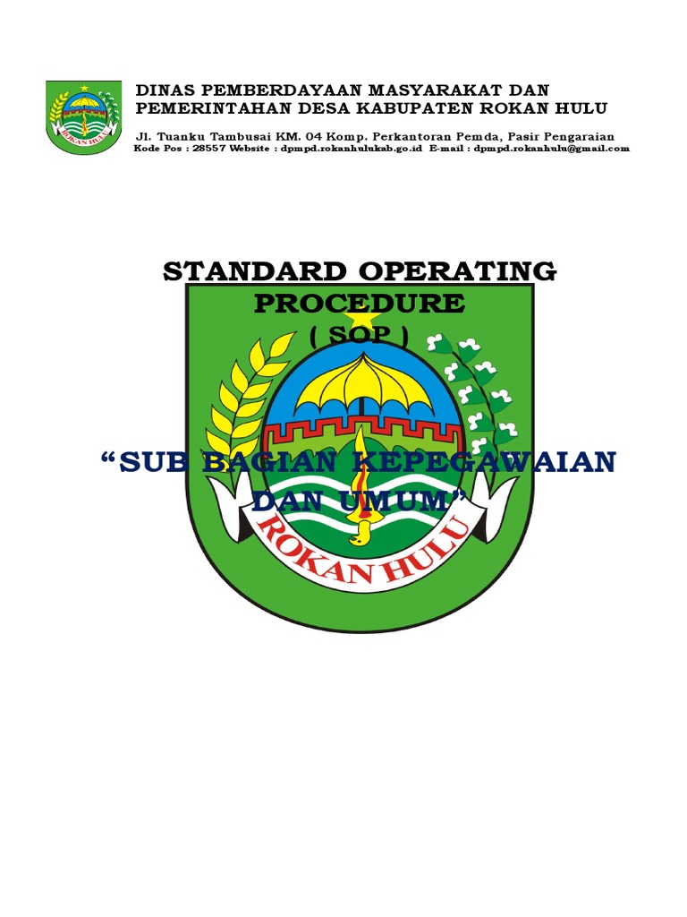 Contoh Sop & Cover | PDF