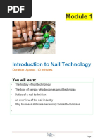Nail Technology Training Manual | PDF | Nail (Anatomy) | Skeleton