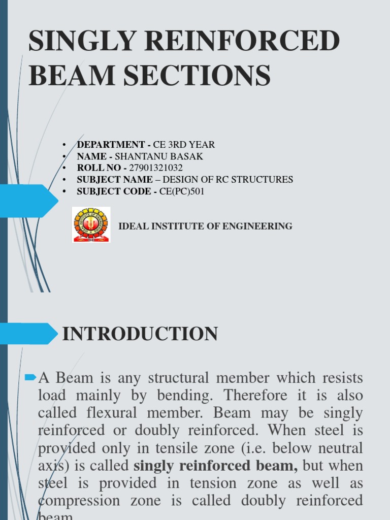 Design of RC Structure | PDF | Beam (Structure) | Bending