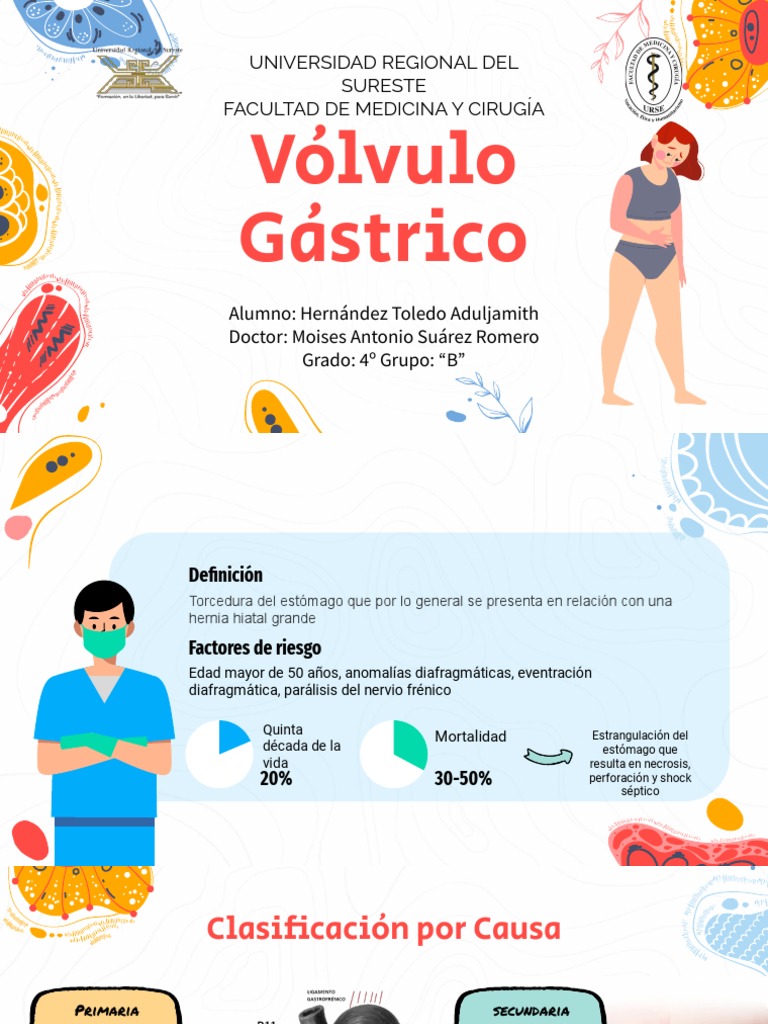 Vólvulo | PDF | Estómago | Anatomía