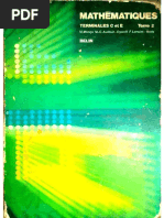 Mathématiques CIAM Tle SM | PDF