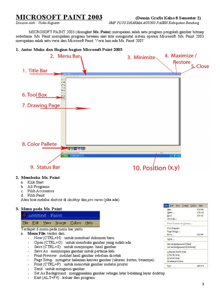Microsoft Paint | PDF
