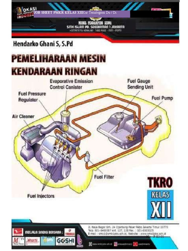 Jobsheet PMKR Kelas XII TKRO SMK | PDF | Teknologi & Rekayasa