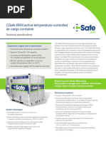 Product-Sheet - Cocoon 1 | PDF | Logistics