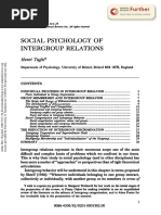 Tajfel Turner 1979 An Integrative Theory of Intergroup Conflict PDF | PDF