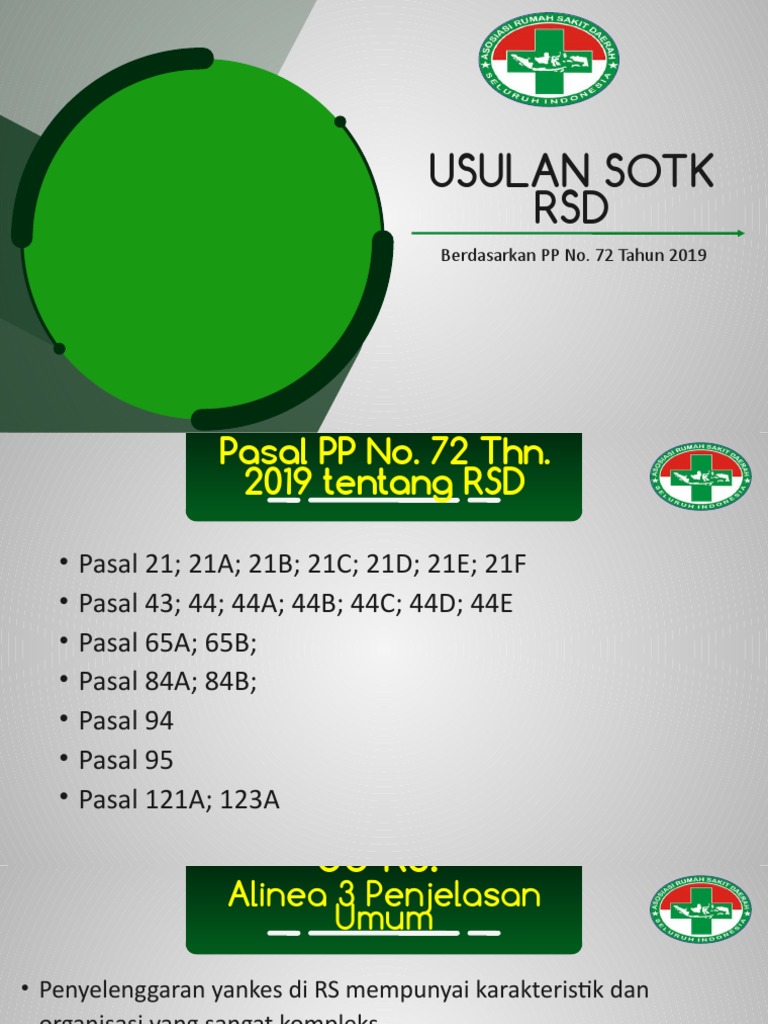 Usulan Sotk RSD | PDF