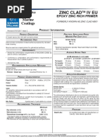 Zinc Clad II (85) : Inorganic Zinc Rich Coating | PDF | Epoxy ...