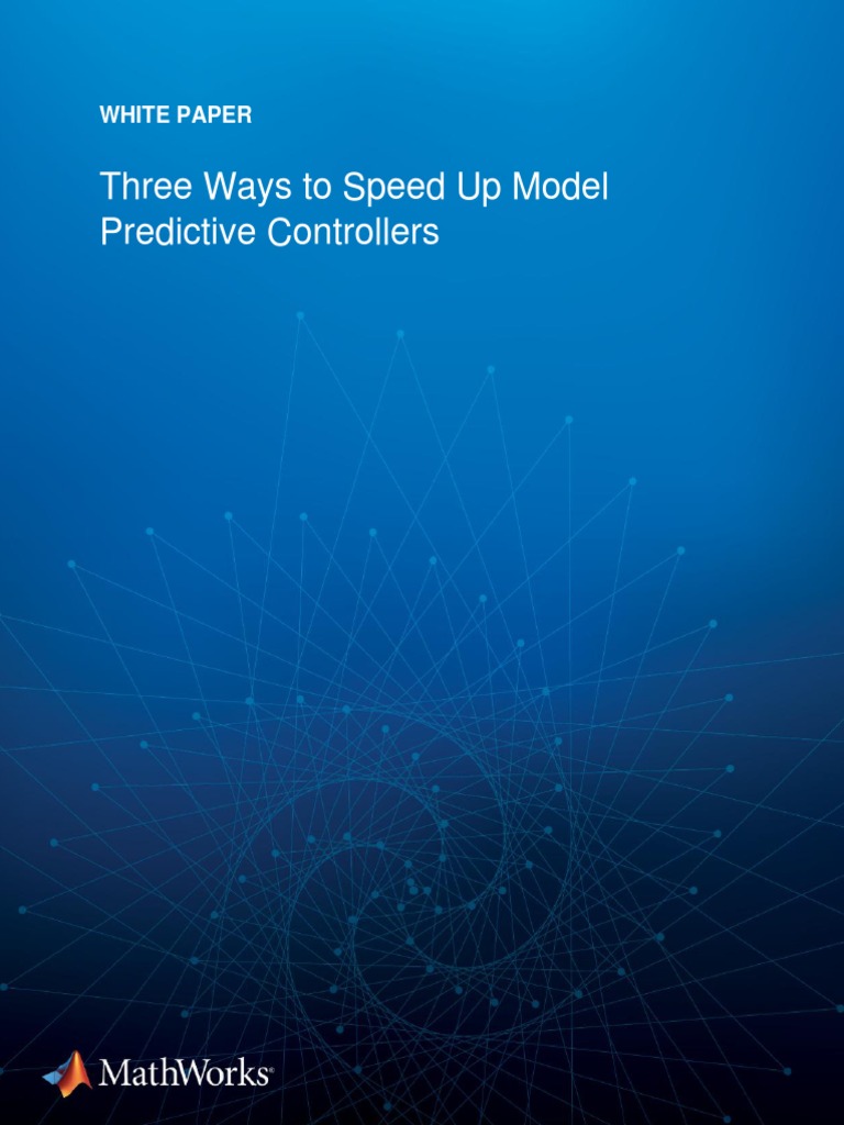 3 Ways To Speed Up Model Predictive Controllers | PDF | Mathematical Optimization | Control Theory