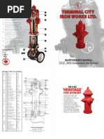Clow Fire Hydrant Parts List | PDF | Valve | Alloy