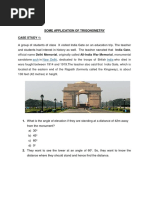 Case Study Based Questions Class 9 | PDF | Area | Length