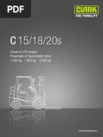 Forklift Standard Dimensions Overview | PDF | Horsepower | Wheeled Vehicles