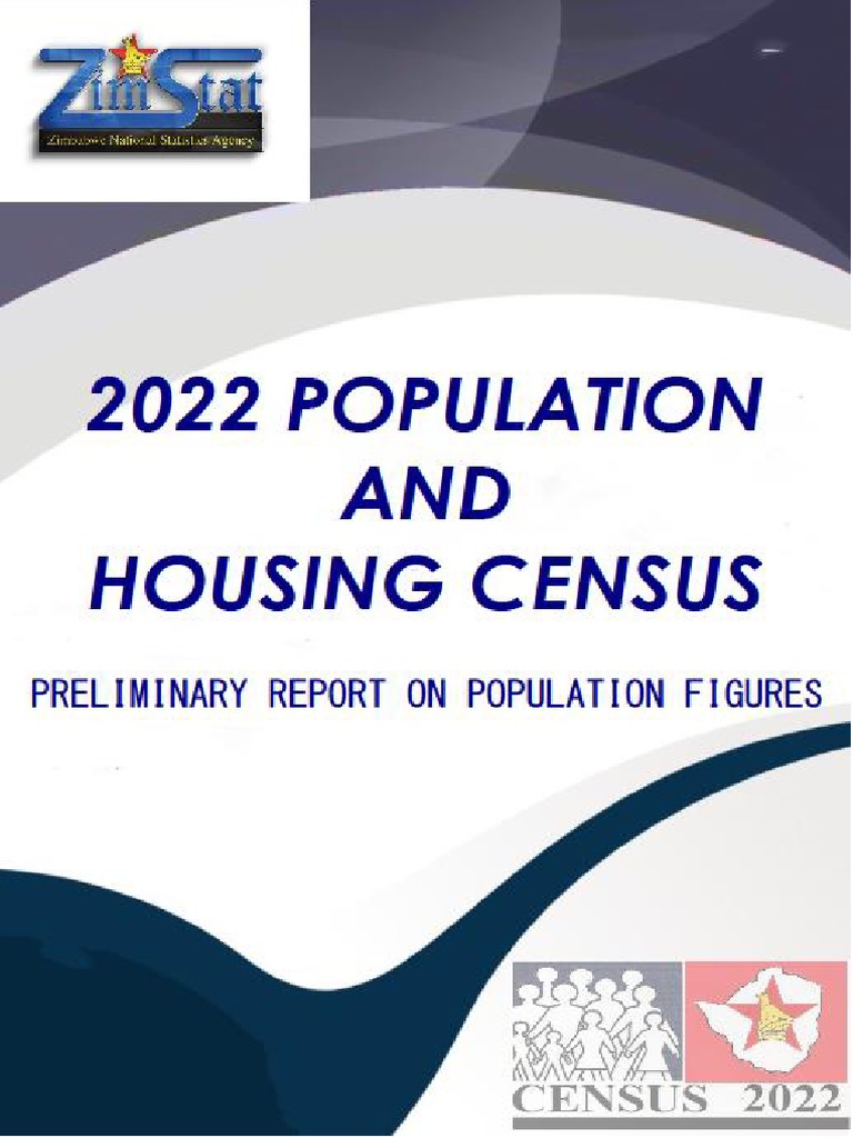 Zimbabwe 2022 Census Preliminary Report | PDF | Census