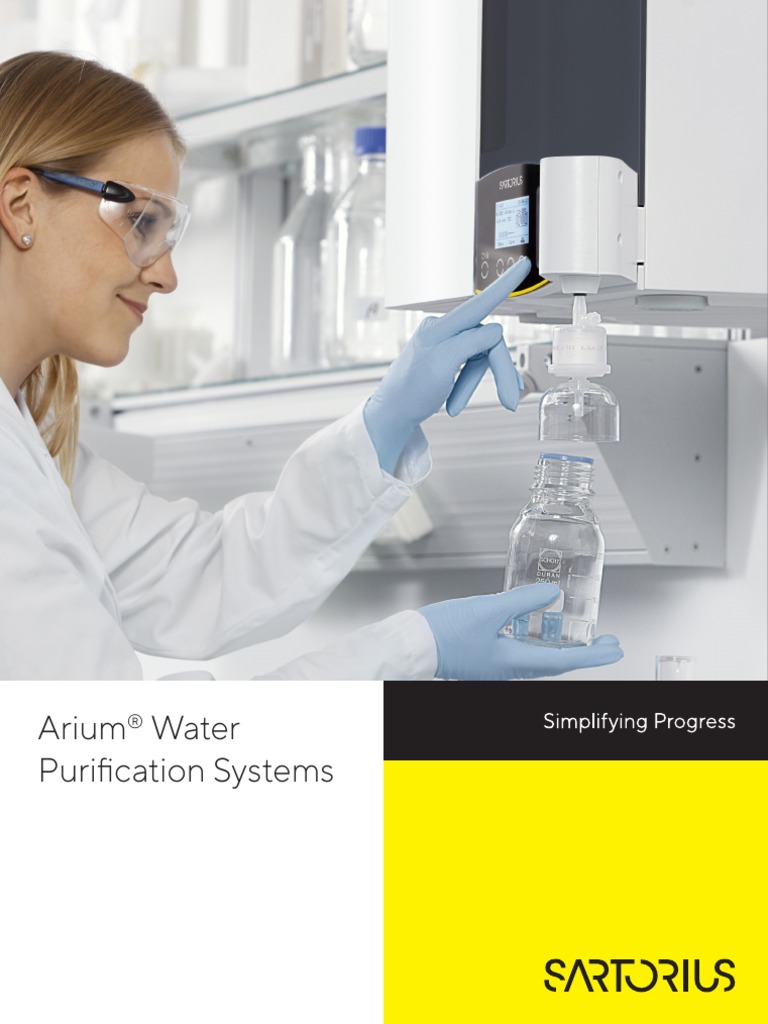 Arium Comfort II - Brochure | PDF | Purified Water | Total Organic Carbon