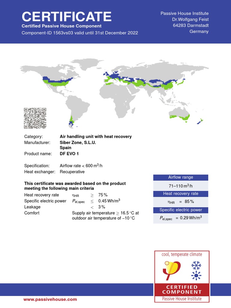 Siber Zone Slu DF Evo 1 1563vs03 en | PDF | Ventilation (Architecture ...
