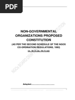 NAISULA WELFARE CONSTITUTION-updated | PDF | Dividend | Welfare